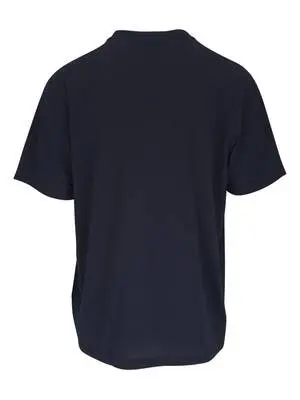 Brioni Cotton Logo T-shirt - Blue