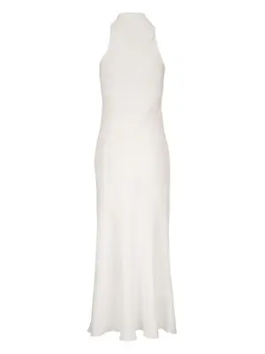 PETER COHEN V-neck Sleeveless Maxi Dress