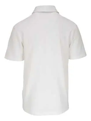 Brioni Cotton Polo Shirt - White