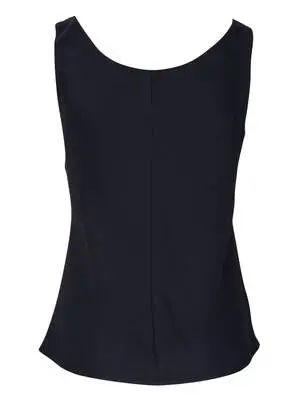 PETER COHEN Silk Tank Top - Blue