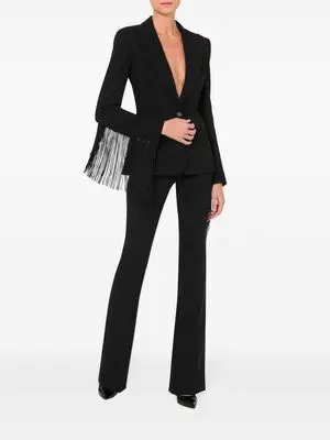 Moschino Fringed Single-breasted Blazer
