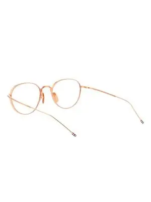 Thom Browne Round-frame Glasses - Pink