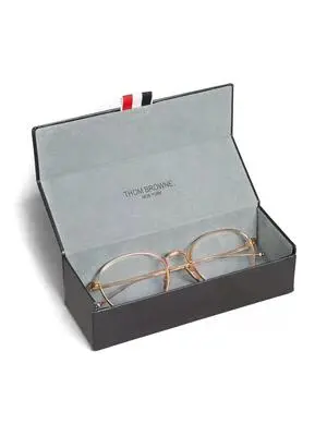 Thom Browne Round-frame Glasses - Pink