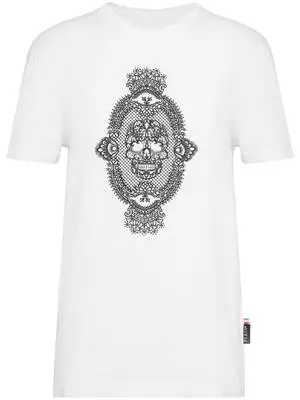 Philipp Plein Skull-print T-shirt - White