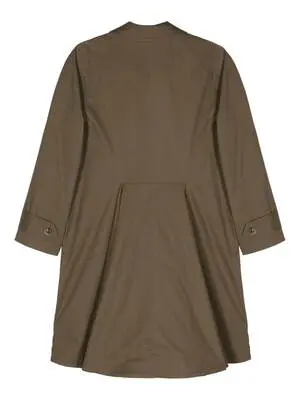 Viktor & Rolf Godet Canvas Trench Coat - Brown