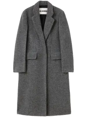 JIL SANDER Notched-lapel Tailored Coat