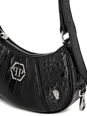 Philipp Plein Leather Shoulder Bag