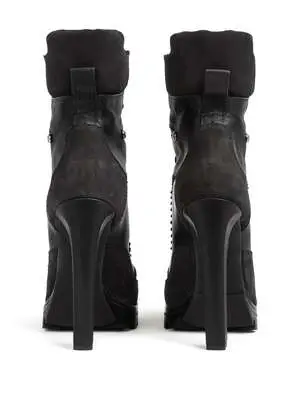 Dsquared2 120mm Round-toe Leather Boots