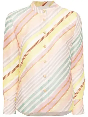 Zimmermann Striped Linen Shirt