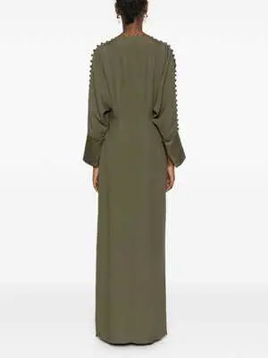 TALLER MARMO Mila Button-detail Cady Dress