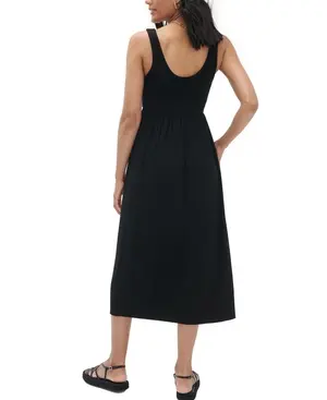 Hatch Collection Rib Knit Nursing Tank Dress
