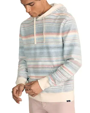 Faherty Brand Striped Byron Bay Hoodie - Island Sun