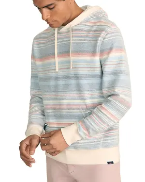 Faherty Brand Striped Byron Bay Hoodie - Island Sun