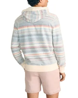 Faherty Brand Striped Byron Bay Hoodie - Island Sun