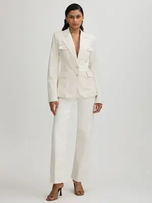 Paige Romona Denim Blazer