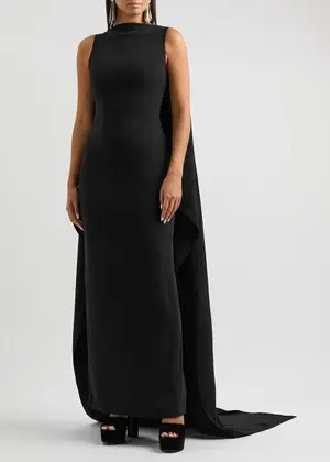 Solace London Kaila Cape Gown