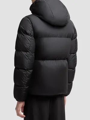 Moncler Montcla Logo Hooded Down Jacket