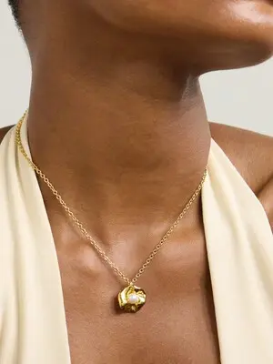 Completedworks Unity Recycled Vermeil Pearl Necklace