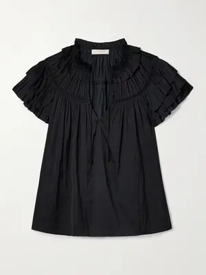 Ulla Johnson Textured Blouses
