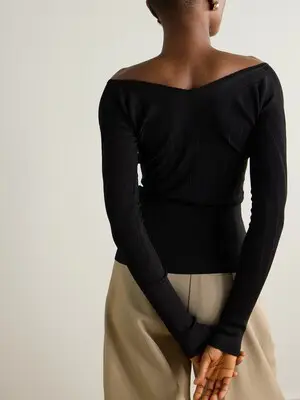 Jacquemus Pralù Ribbed-knit Top