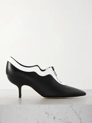 Manolo Blahnik Zeynep 70 Leather Pumps