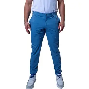MACEOO Allday Slim Fit Trousers - Grey/blue