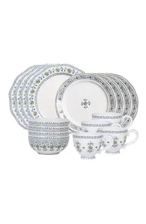 JULISKA Villa Seville 16-piece Dinnerware Set - Chambray
