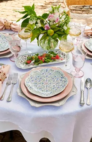 JULISKA Villa Seville 16-piece Dinnerware Set - Chambray