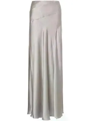 Alberta Ferretti Fluted Maxi Skirt