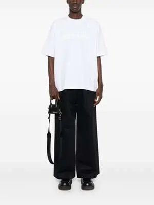 Jacquemus Le Typo Logo-print T-shirt - White
