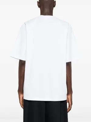 Jacquemus Le Typo Logo-print T-shirt - White