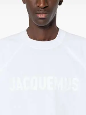 Jacquemus Le Typo Logo-print T-shirt - White