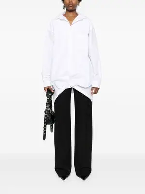 Balenciaga Straight-leg Wool Trousers
