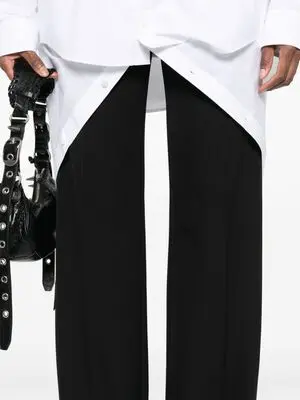 Balenciaga Straight-leg Wool Trousers