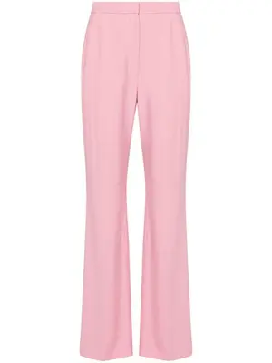 Alexander McQueen Flared Tailored Trousers - Pink