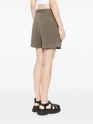 AGOLDE Becker Pleated Shorts