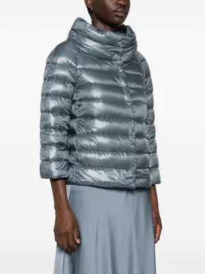 Herno Sofia Quilted Puffer Jacket - Blue