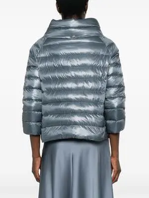 Herno Sofia Quilted Puffer Jacket - Blue