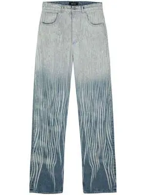 BOTTER Gradient-effect Straight-leg Jeans