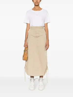 Zadig&Voltaire Marta Short Sleeve T-shirt With Zv Wings Embellishment - White