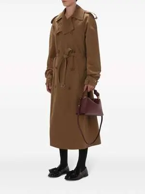 JW Anderson Double-breasted Cotton Trench Coat