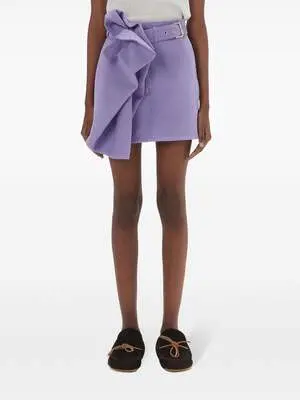 JW Anderson Asymmetric Draped Mini Skirt