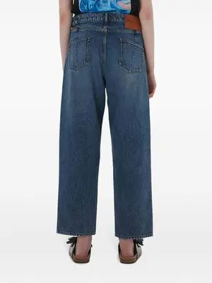 JW Anderson Cropped Straight-leg Jeans
