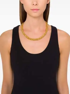 Moschino Lettering Necklace