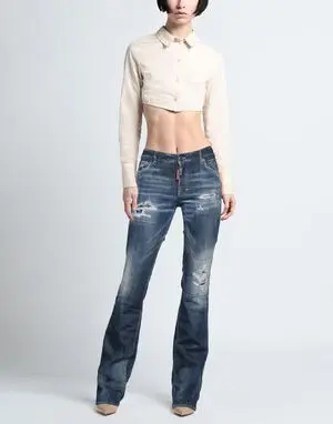 Dsquared2 Flared Jeans With Distressed Details