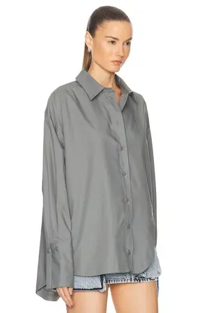 Attico Diana Shirt - Grey
