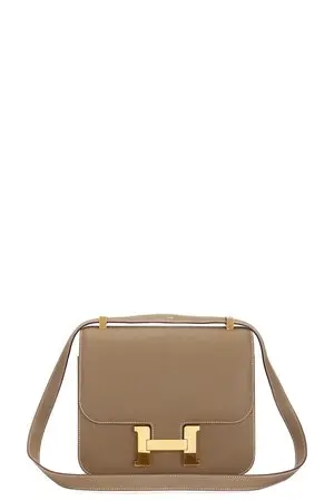 Hermès Epsom Constance 24 Shoulder Bag - Etoupe