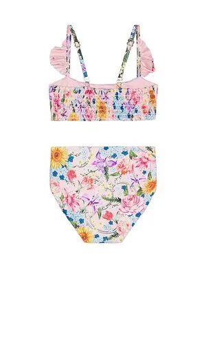 Agua Bendita Sky Bikini Set In White