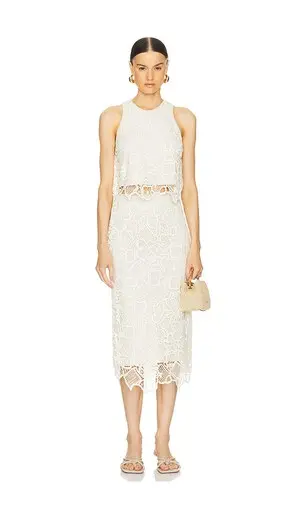 Buy A.L.C. Shay Skirt - Warm White At 60% Off | Editorialist