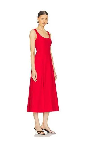 A.L.C. Isabel Poplin Midi Dress